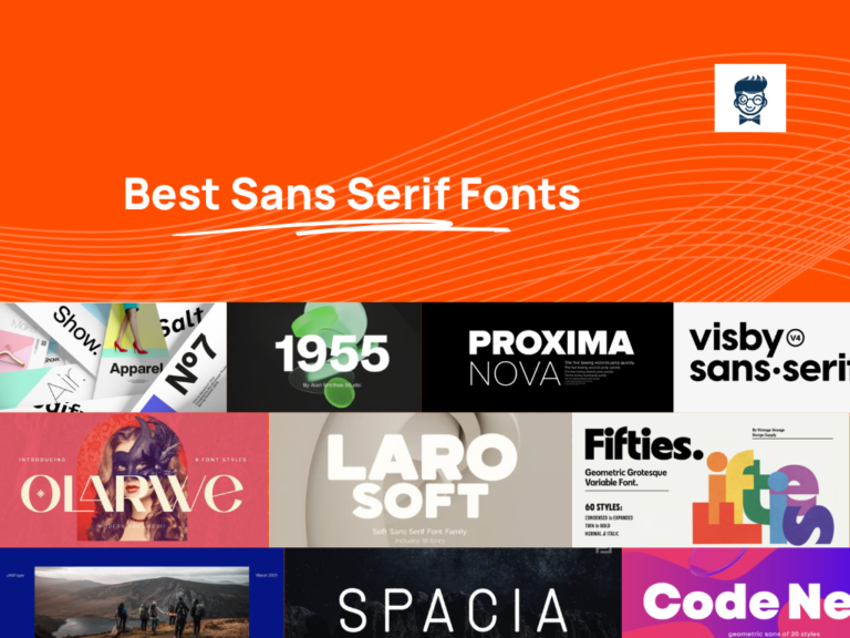 25+ Popular Sans Serif Fonts For Your Logo And Branding